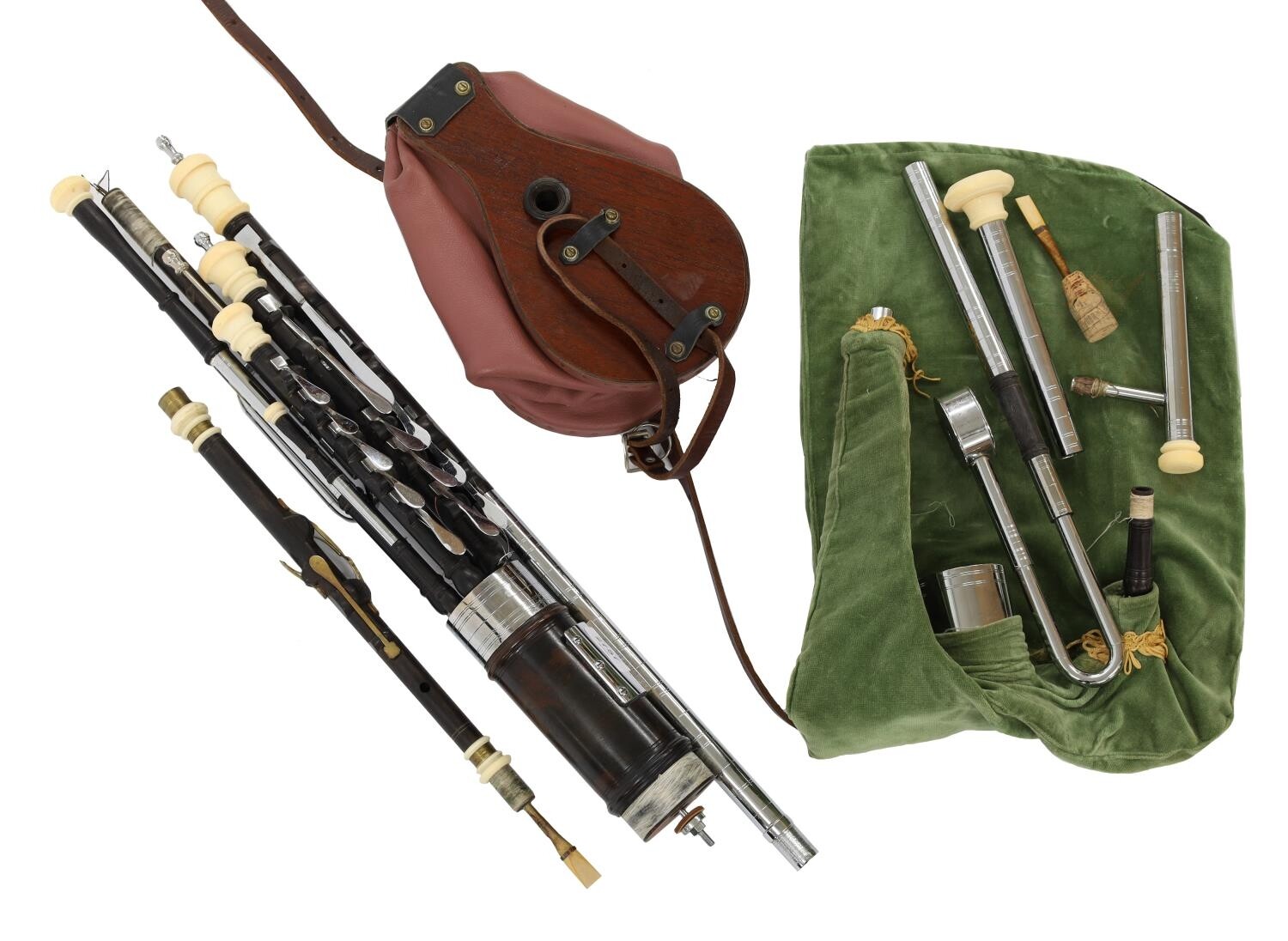 Pipes In Auction - Uilleann Pipes - Chiff & Fipple